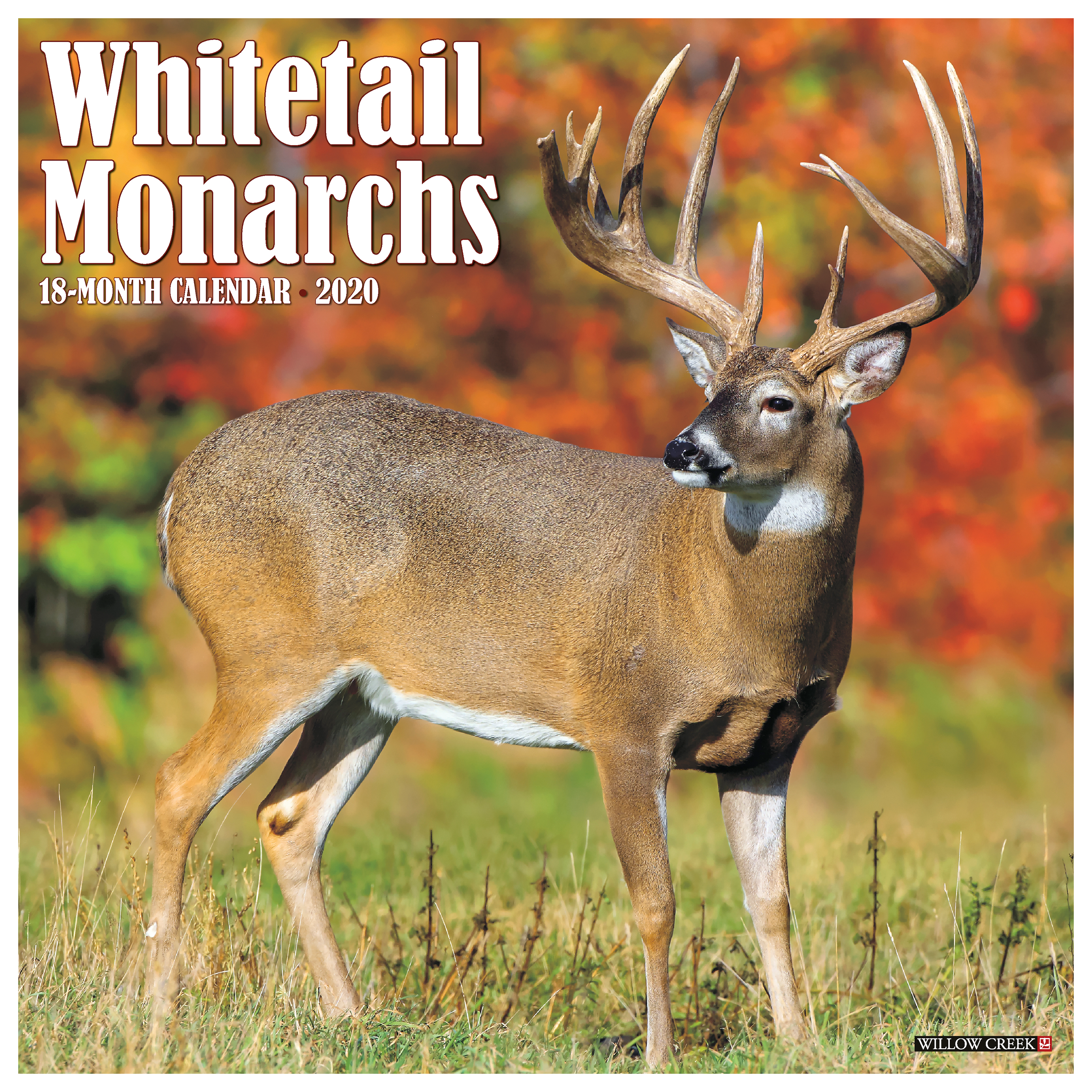 Willow Creek 2020 Whitetail Monarchs 18-Month Wall Calendar | Bass Pro ...